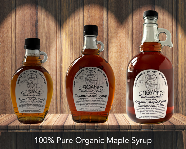 Organic Maple Syrup, Amber – GRAINSTORM